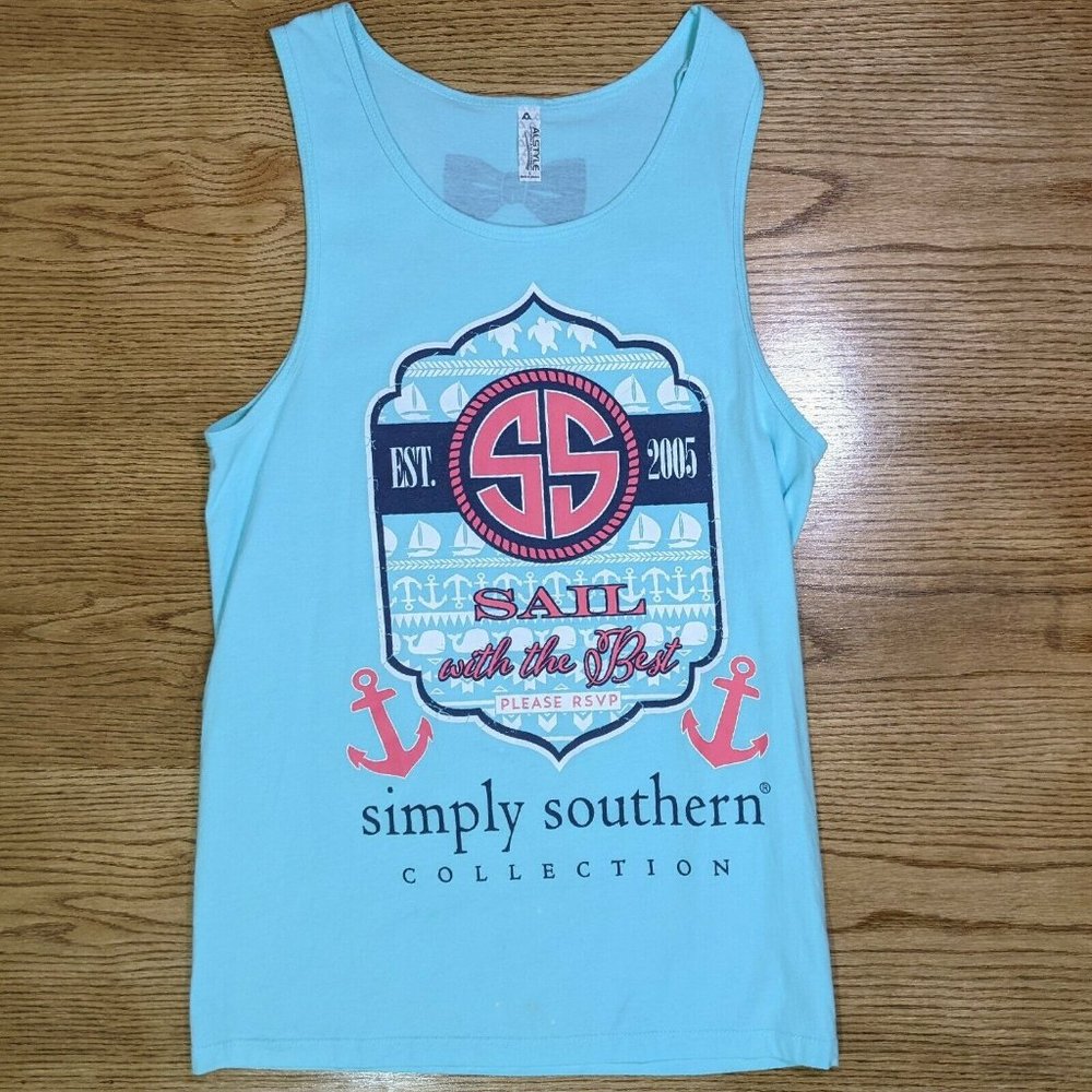 Simply Southern Sail With The Best Preppy Sleeveless … - Gem